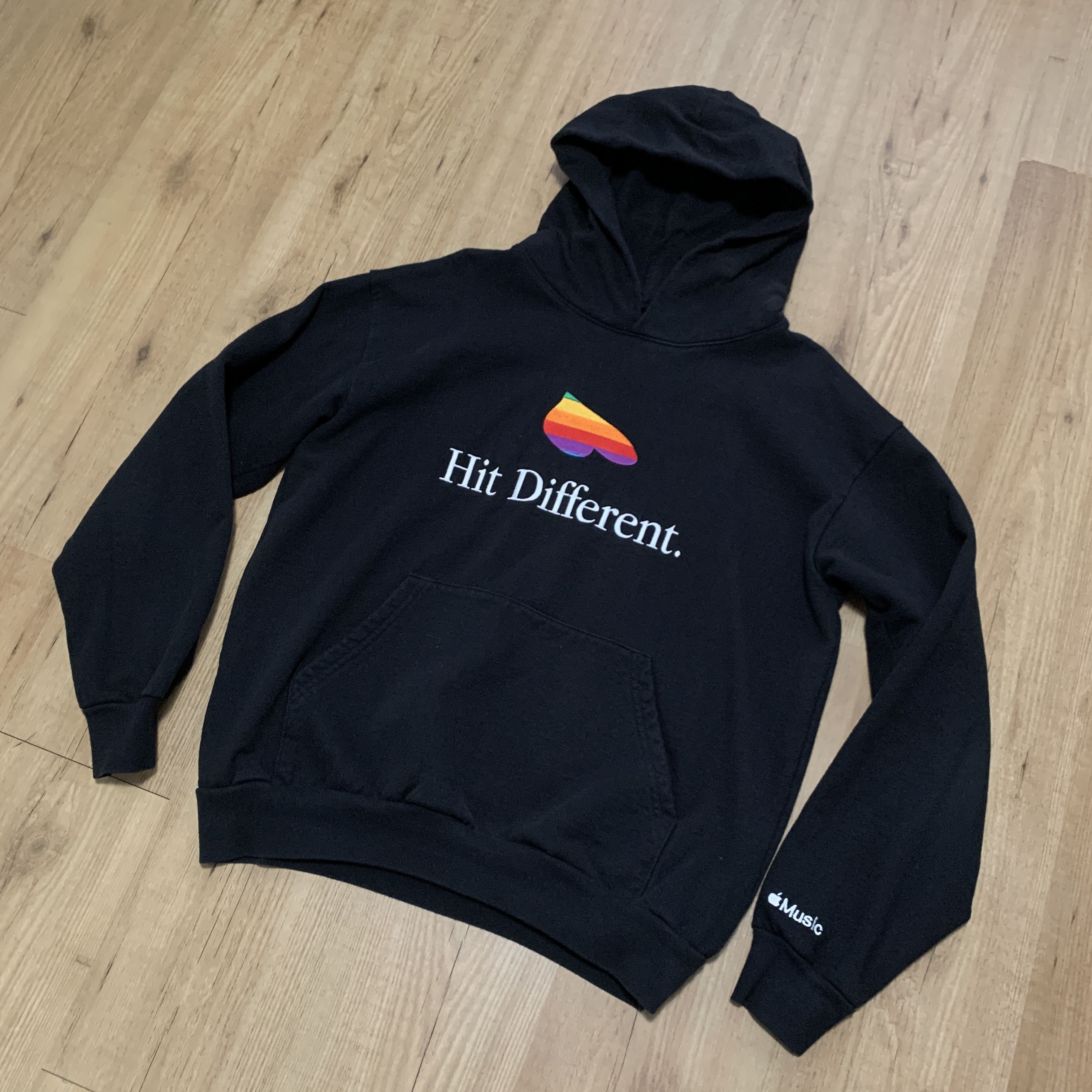 Apple Apple Music & Zaza World Radio "Hit Different" Hoodie | Grailed