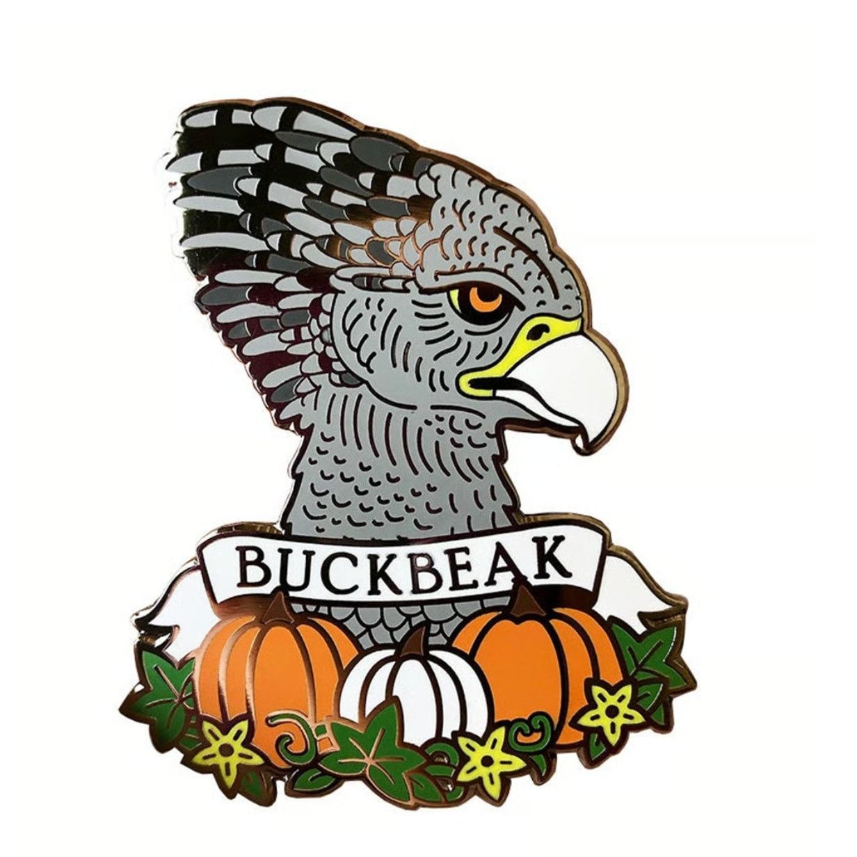 & Other Stories Harry Potter Rubeus Hagrid Buckbeak Bird Enamel Pins ...