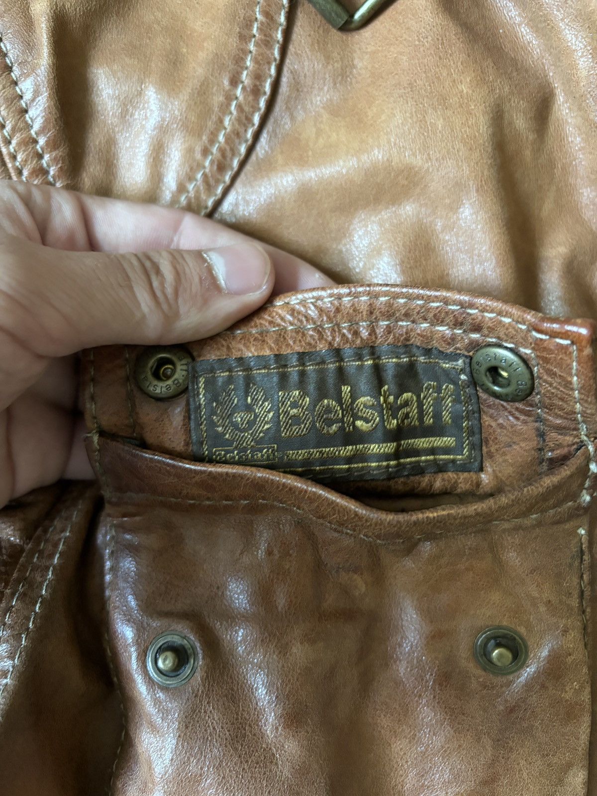 Belstaff × Vintage Belstaff Leather Panther 1966 Trialmaster jacket | Grailed