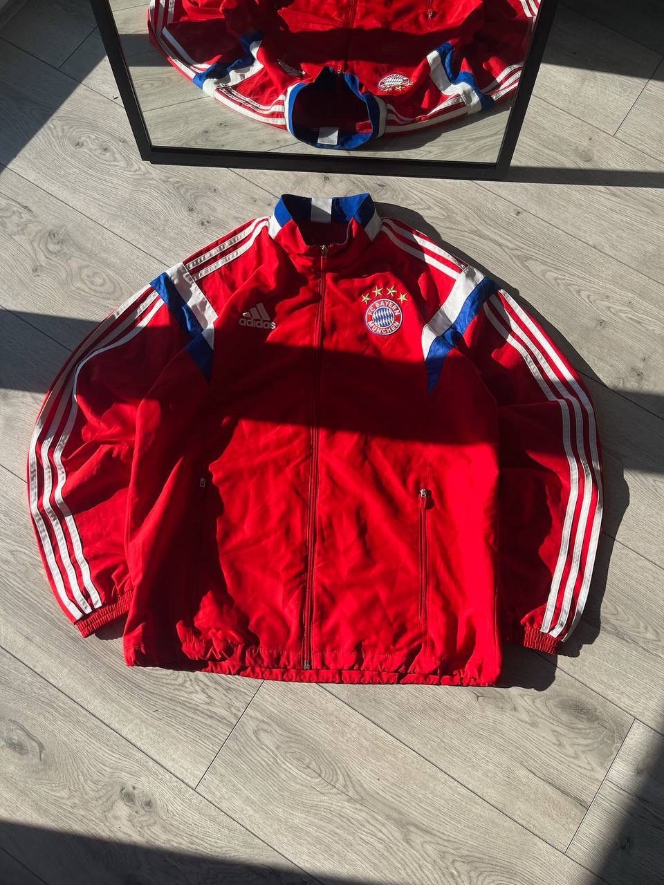 Adidas × Vintage Vintage Adidas FC Bayern Munchen Nylon Olympic Jacket ...