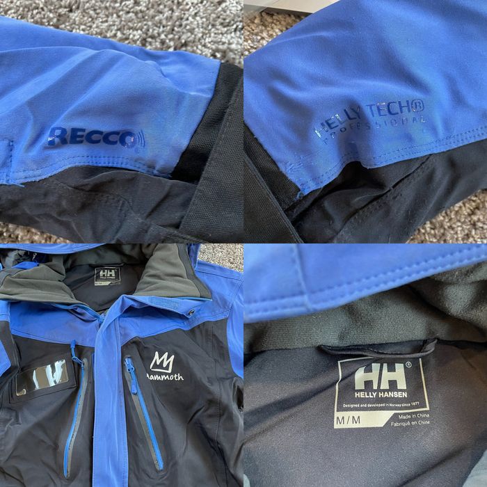 Helly Hansen Helly Hansen Jacket Mens Medium Hooded Parka Helly Tech ...