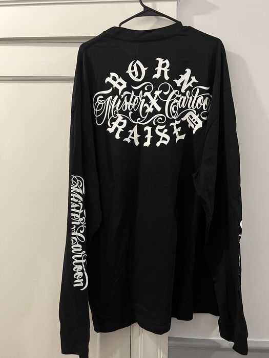 Born X Raised Mister cartoon x born x raised LA long sleeve 3XL | Grailed