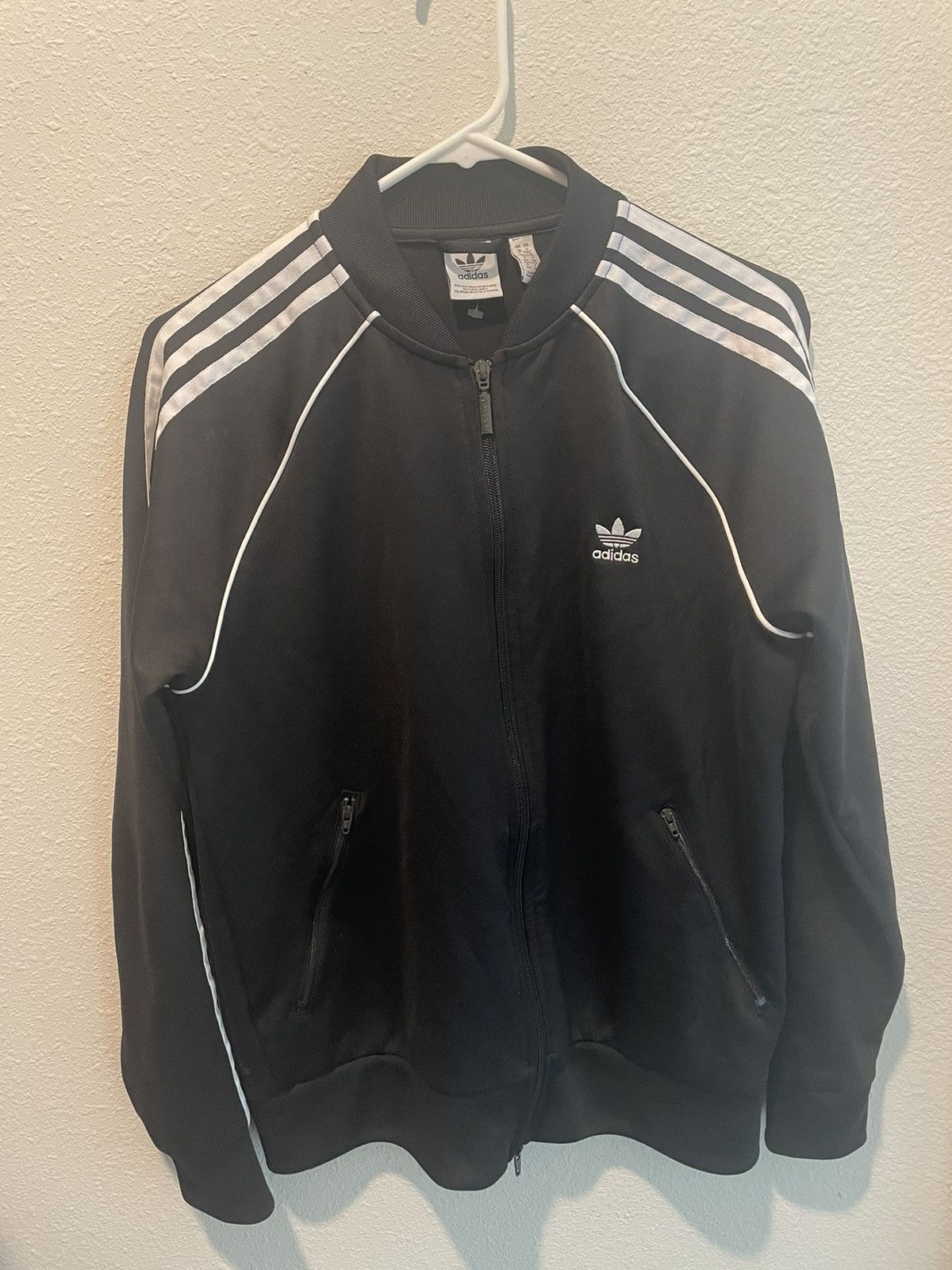 Adidas adidas zip up vintage logo | Grailed