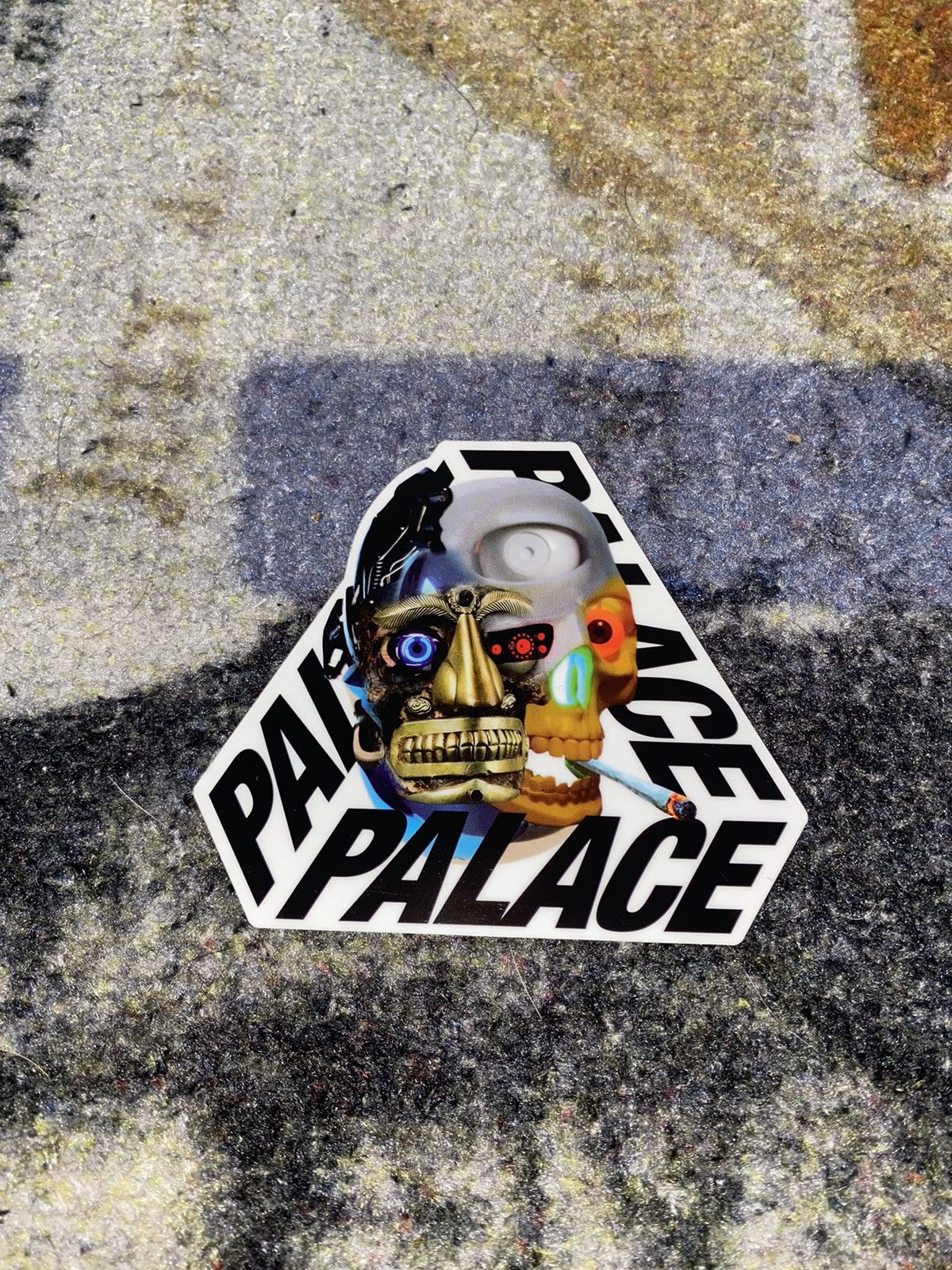 Palace Palace Robot Tri Ferg Sticker | Grailed