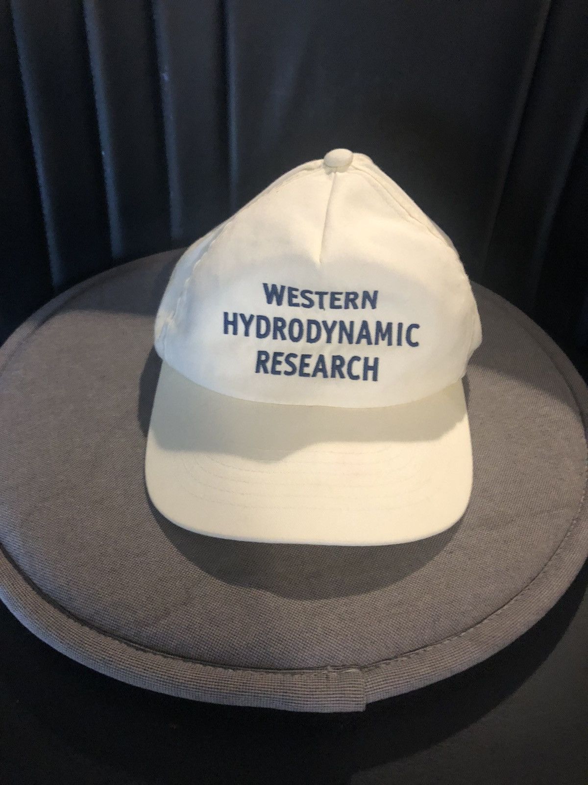 Streetwear WHR classic logo hat in cream | Grailed