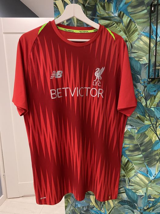 New Balance Liverpool FC Soccer Jersey New Balance football shirt siz ...