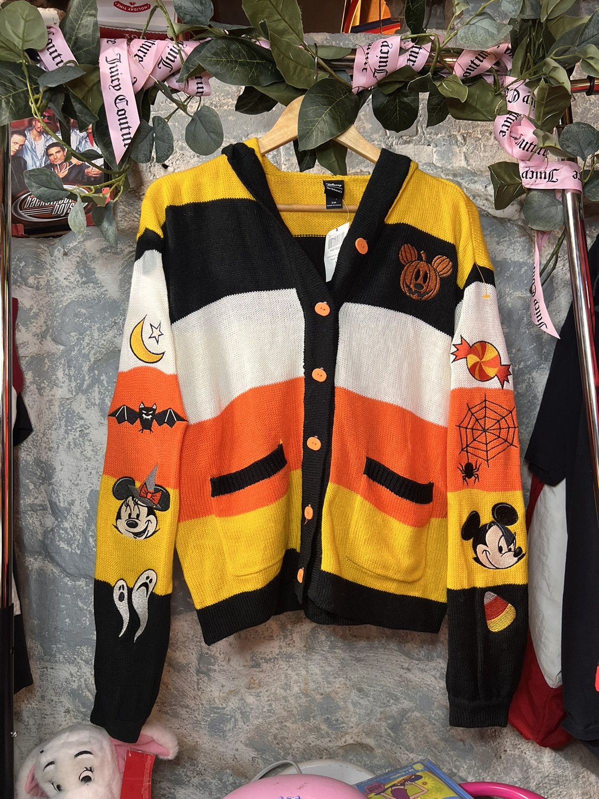 Vintage RARE Halloween Disney Cardigan | Grailed
