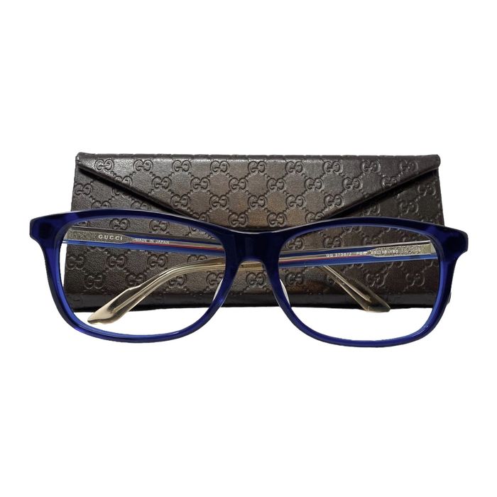 Gucci Gucci GG Striped Eyeglass Frame | Grailed