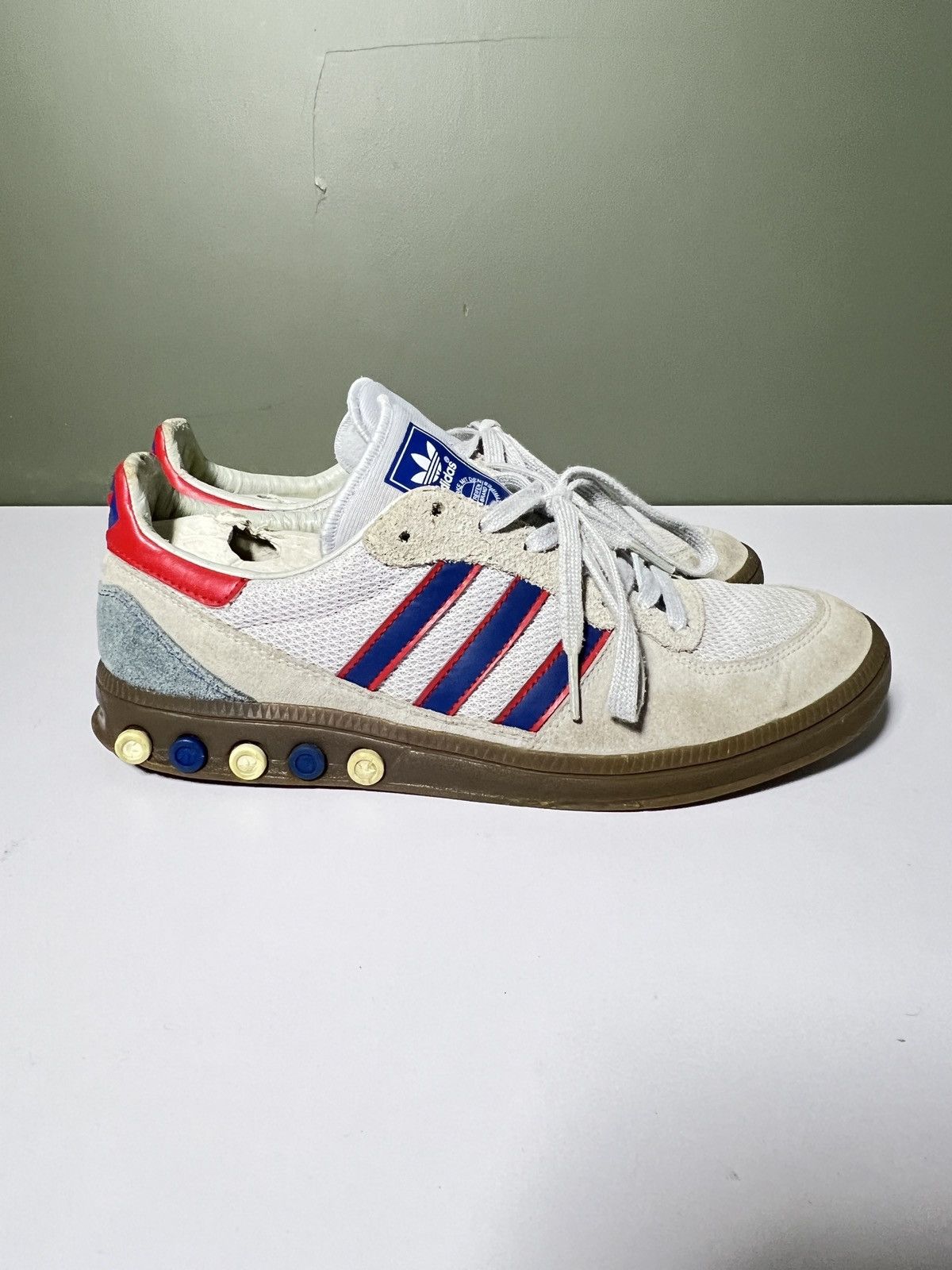Adidas × Vintage adidas handball 5 plug vintage sneakers | Grailed