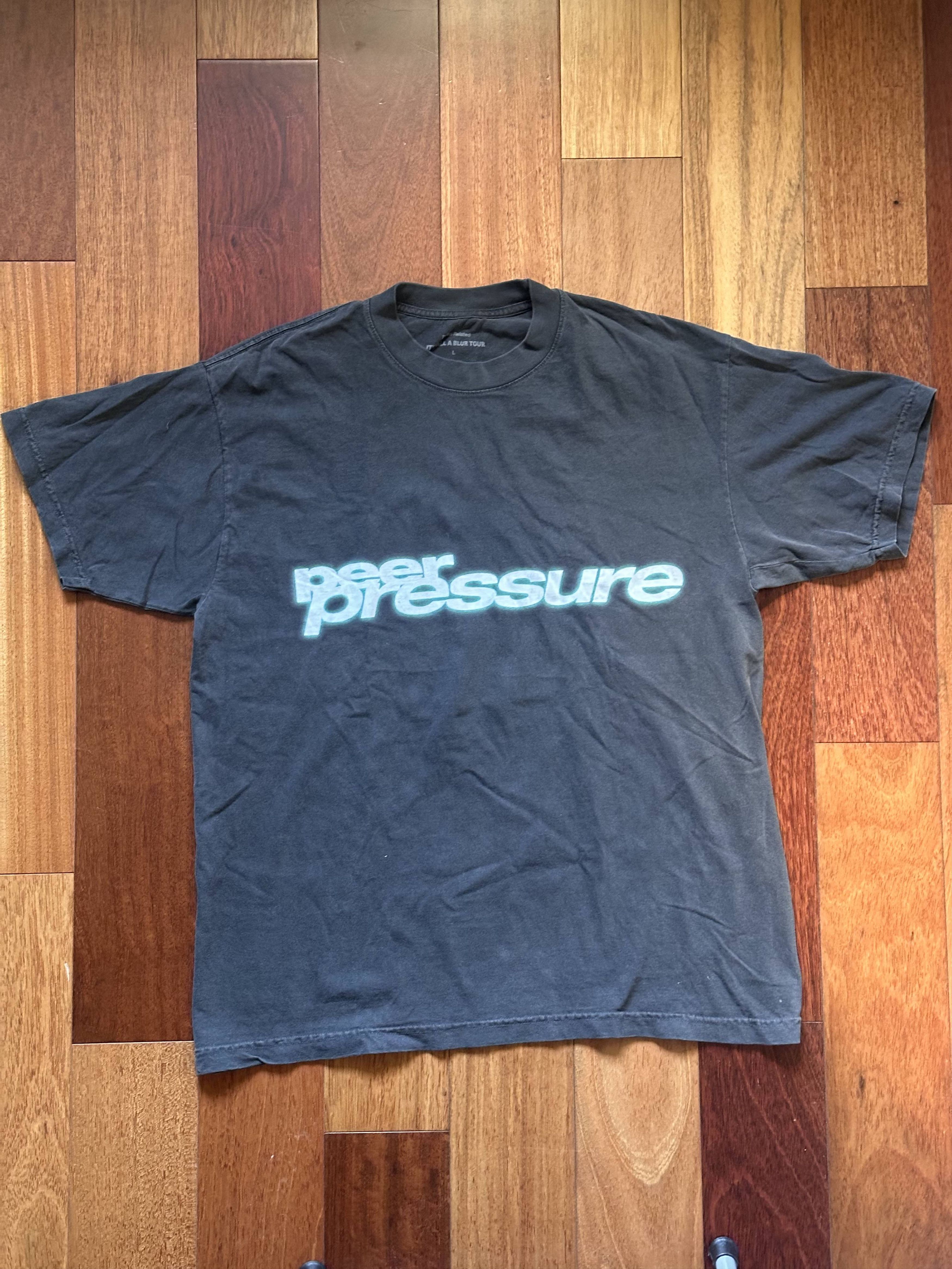 Drake Drake It’s All Blur Tour official “Peer Pressure” SS LARGE | Grailed