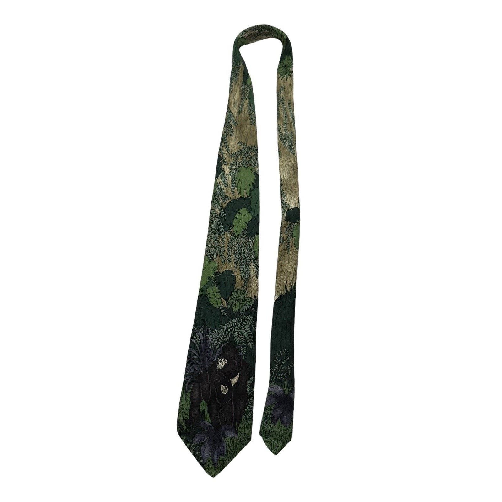 Wwf WWF World Wildlife Fund Mountain Gorillas Necktie | Grailed