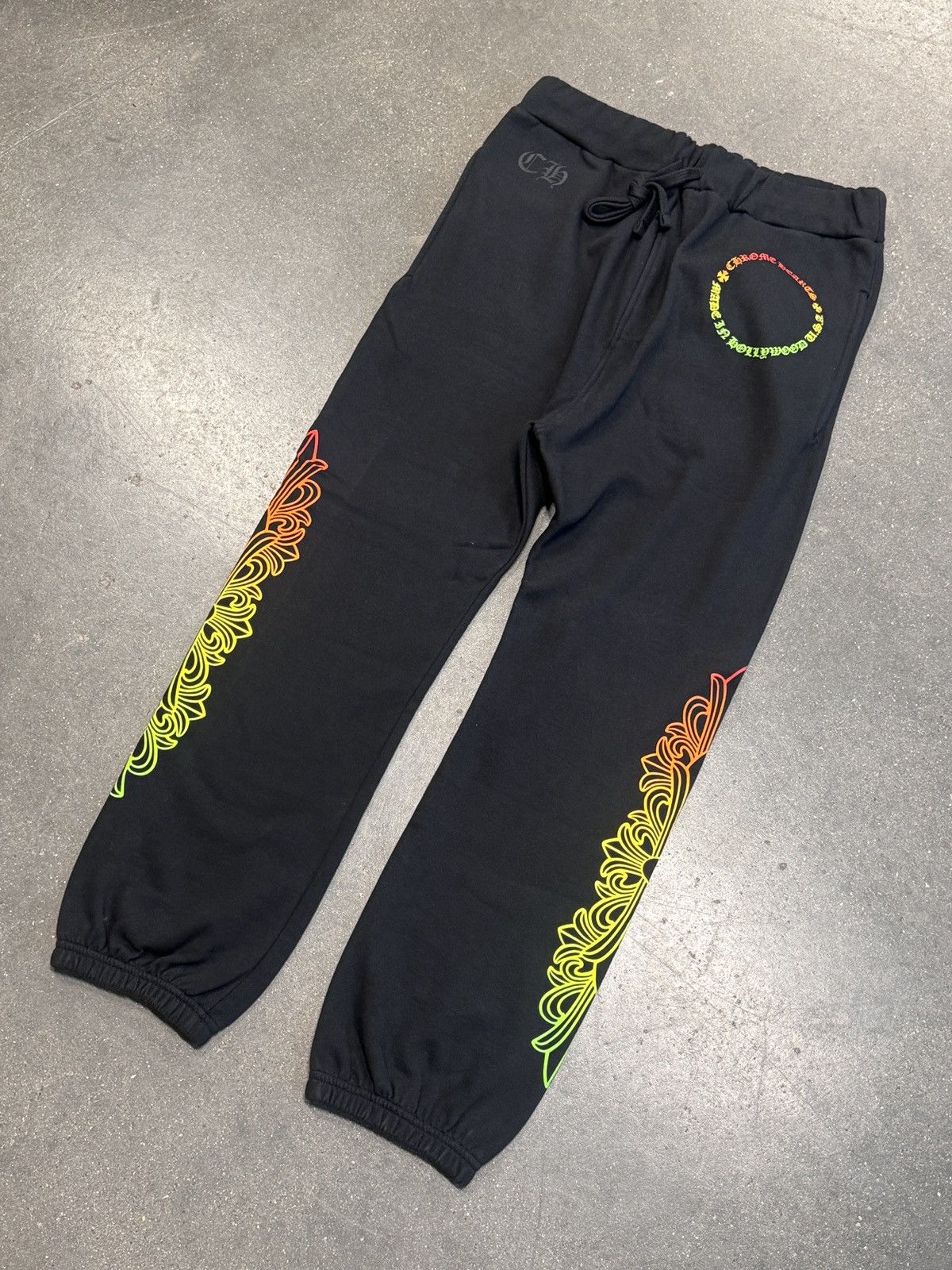 Chrome Hearts Chrome Hearts Gradient Hollywood Sweats Black | Grailed