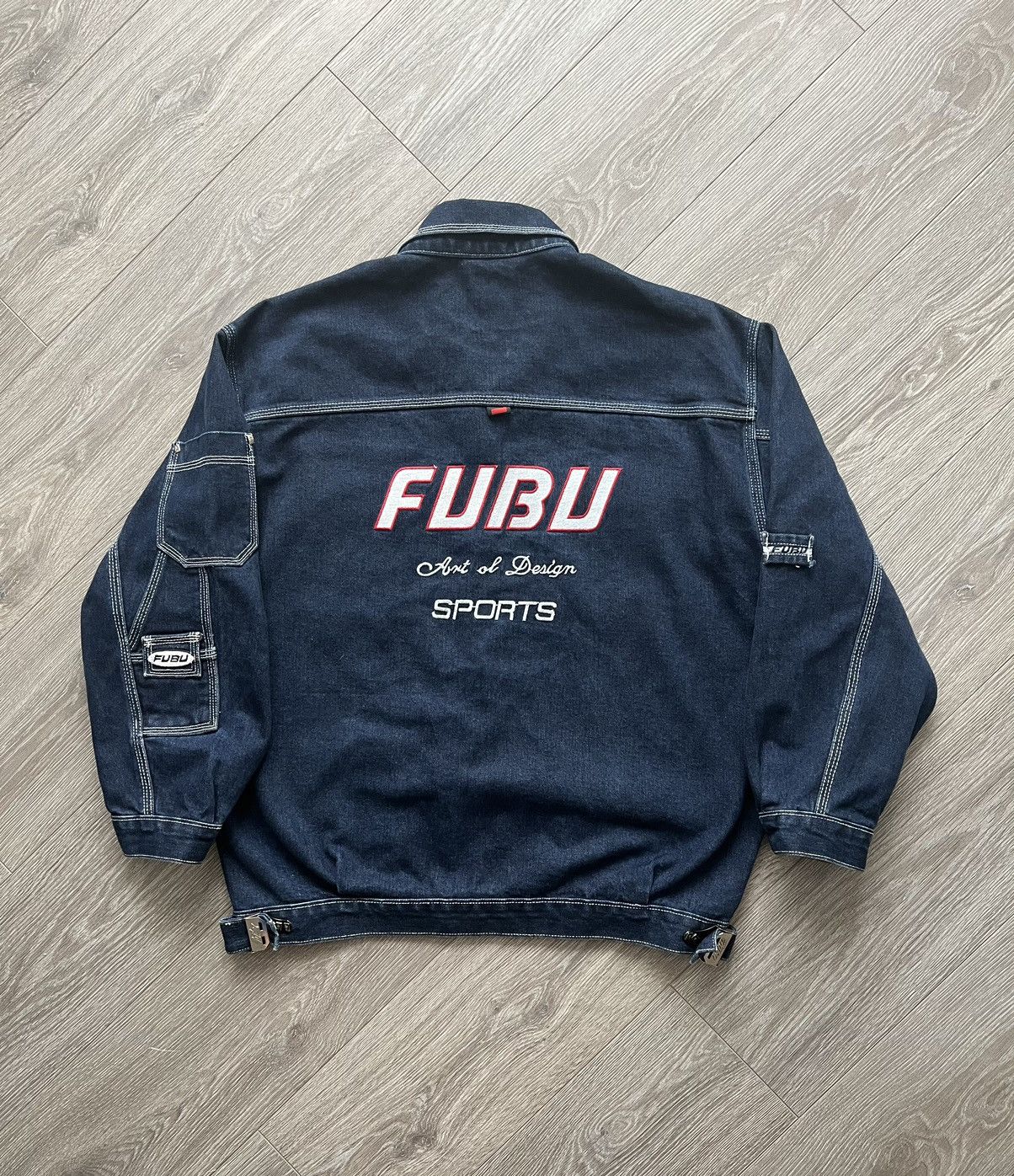 Fubu × Vintage Vintage 1990s Fubu Denim Jacket | Grailed