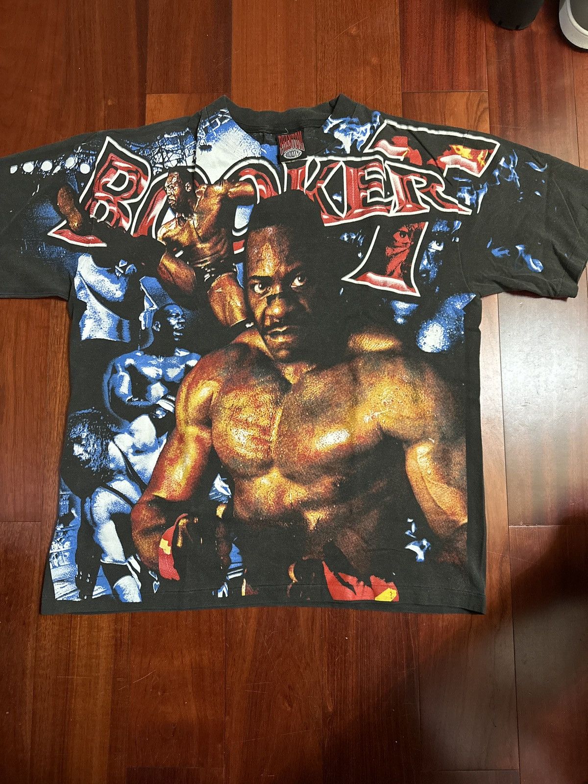 Vintage Booker T WWE WCW modern bootleg AOP shirt | Grailed