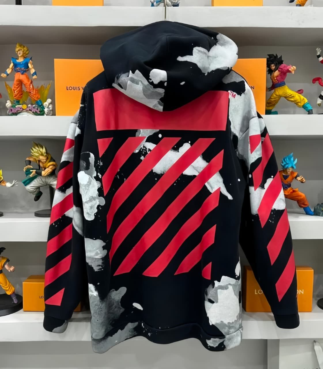 Off-White off white liquid hoodie | Grailed