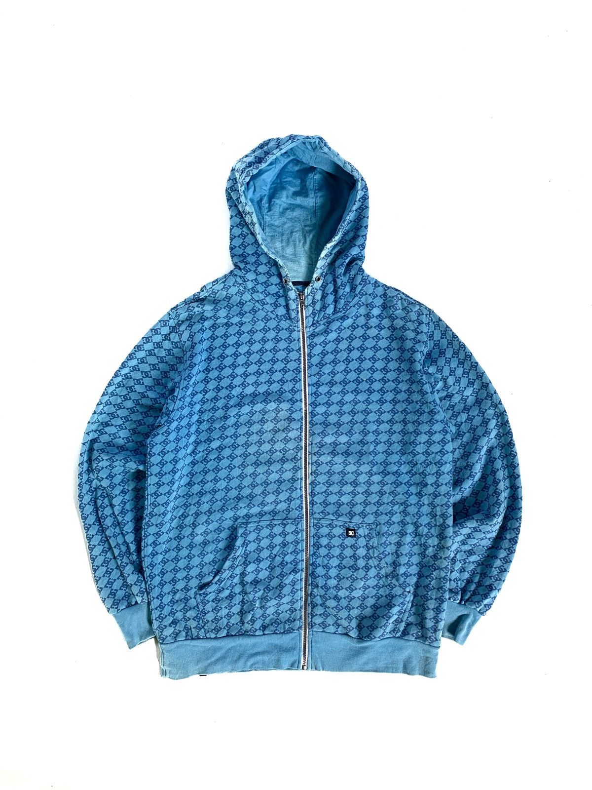 Dc Vintage DC Shoes Full print zip hoodie | Grailed
