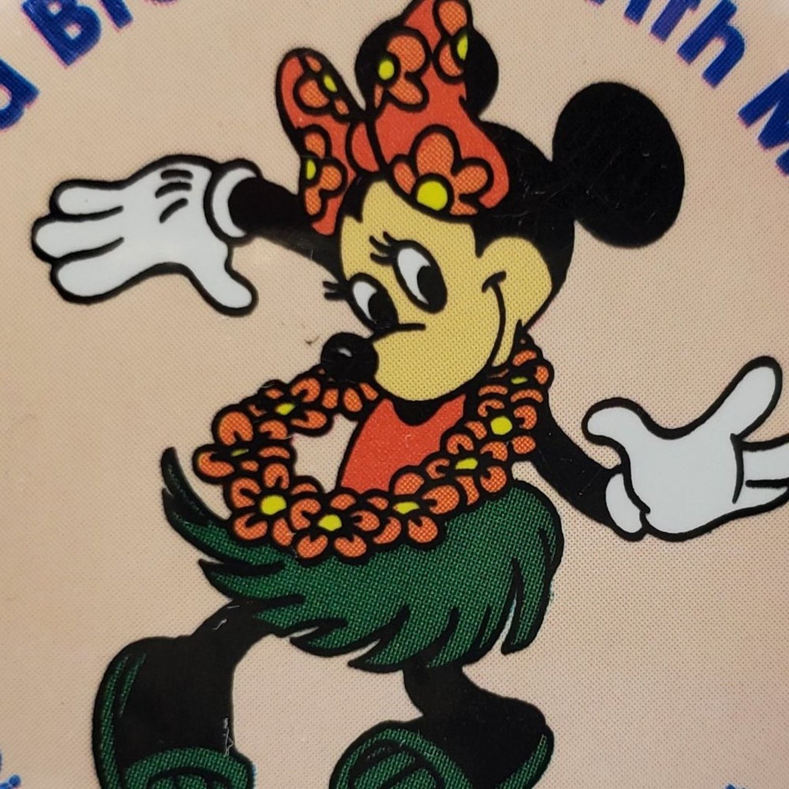 Disney Disney Minnie Mouse Hula Polynesian Resort VTG 90s Button | Grailed