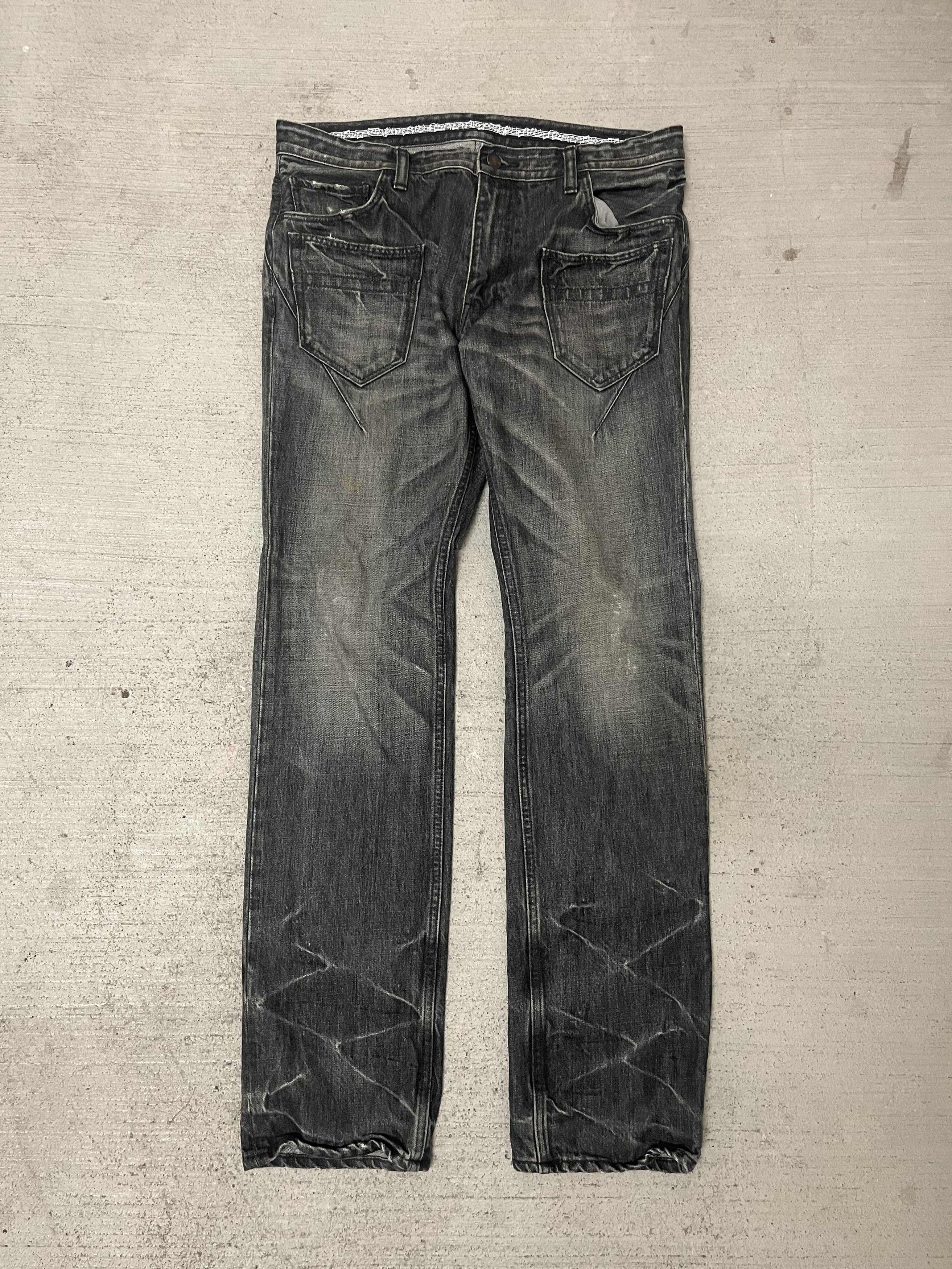Number (N)ine SS07 Pain Denim Jeans Number (N)ine | Grailed