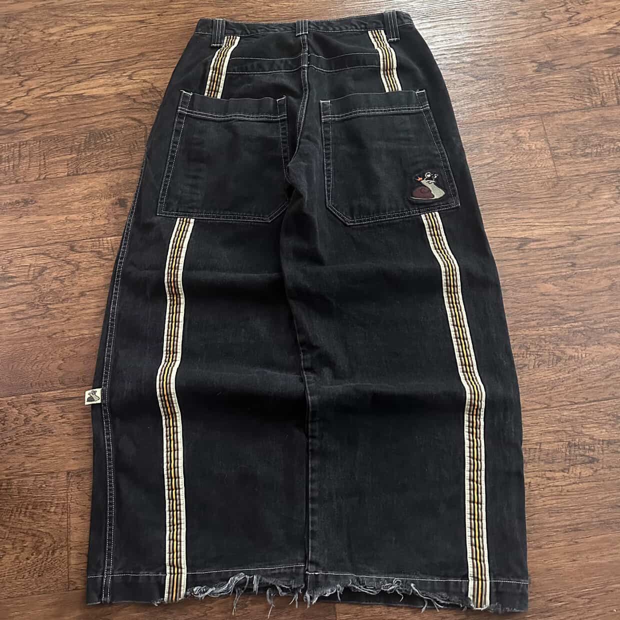 JNCO Vintage JNCO BLACK SLUG 🐌 JEANS | Grailed