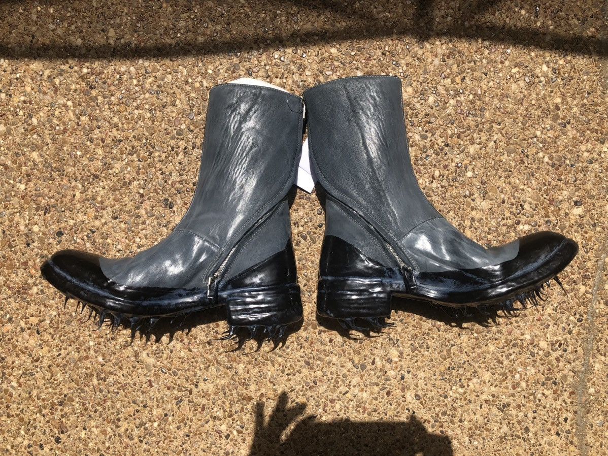 Carol Christian Poell CCP DRIPPED DIAGONAL BOOTS - CUBS/29 Size 6 | Grailed