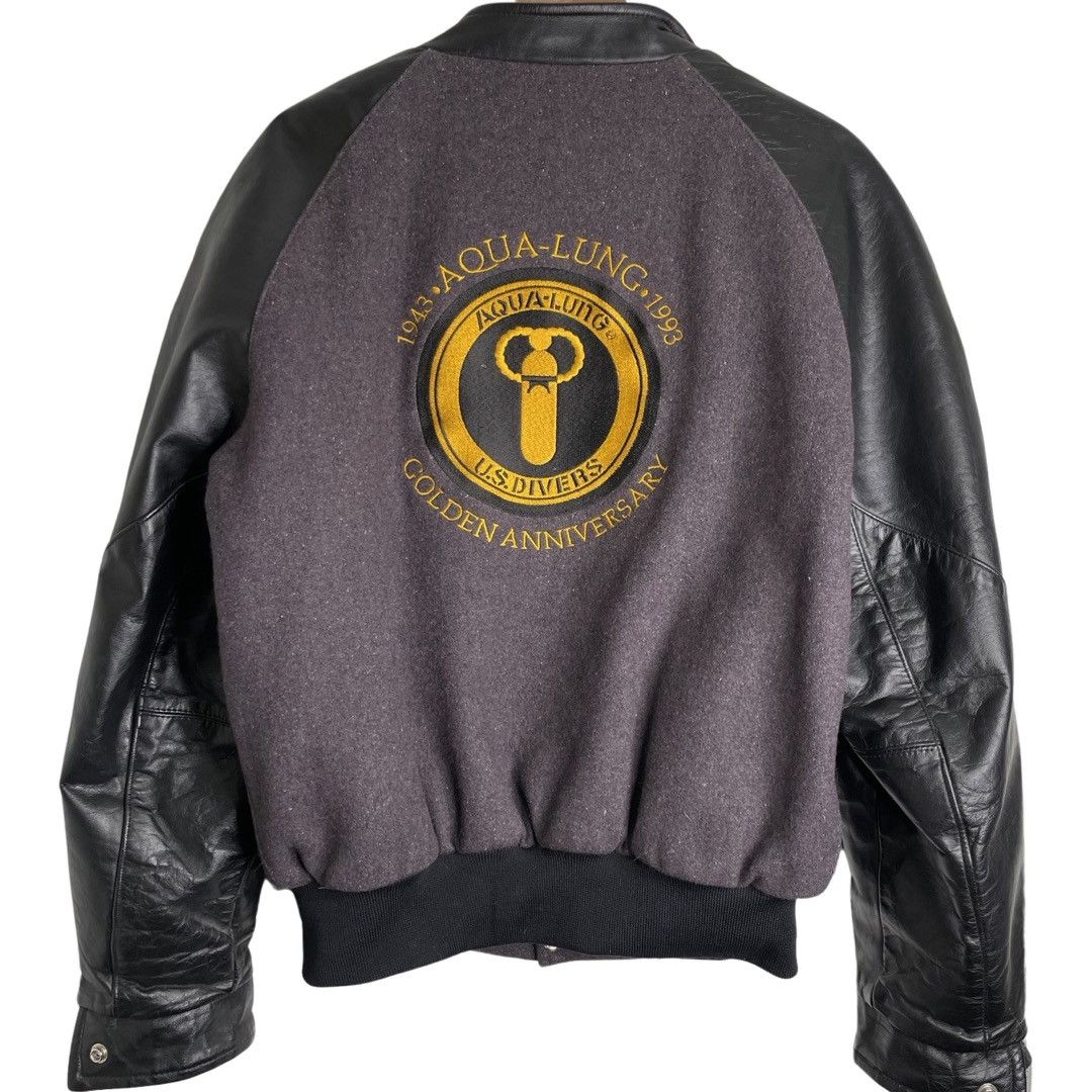 Streetwear × Varsity Jacket × Vintage Vintage 1993 Aqua Lung Divers ...