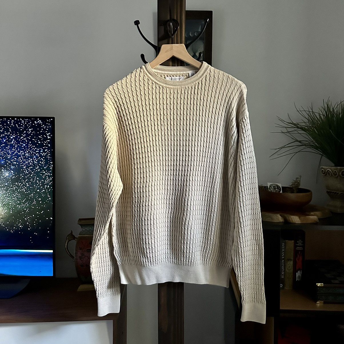 Todd Snyder 🌿Alex Cannon Cream Cable Knit Sweater🌿 | Grailed