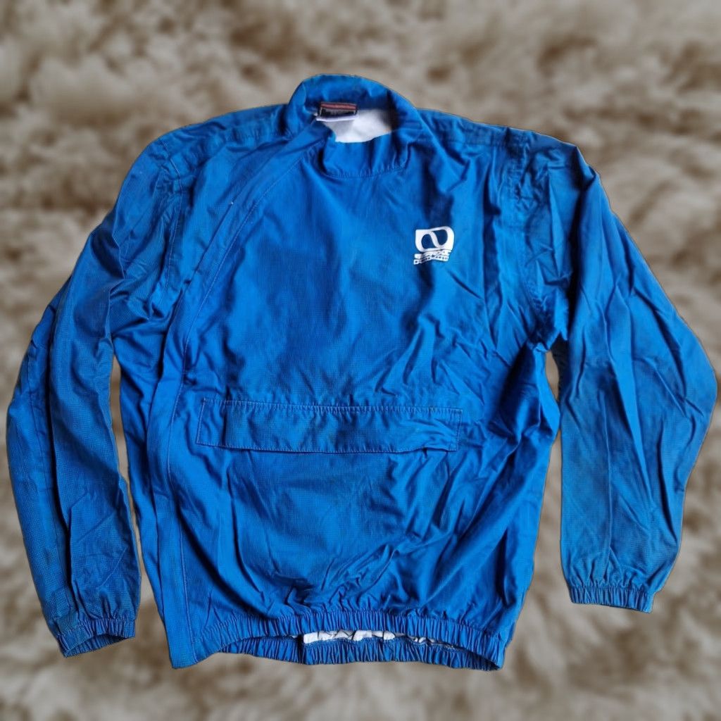 Vintage VINTAGE MSR Pak Jak Mens Full Zip Front Pocket Windbreaker Rain ...