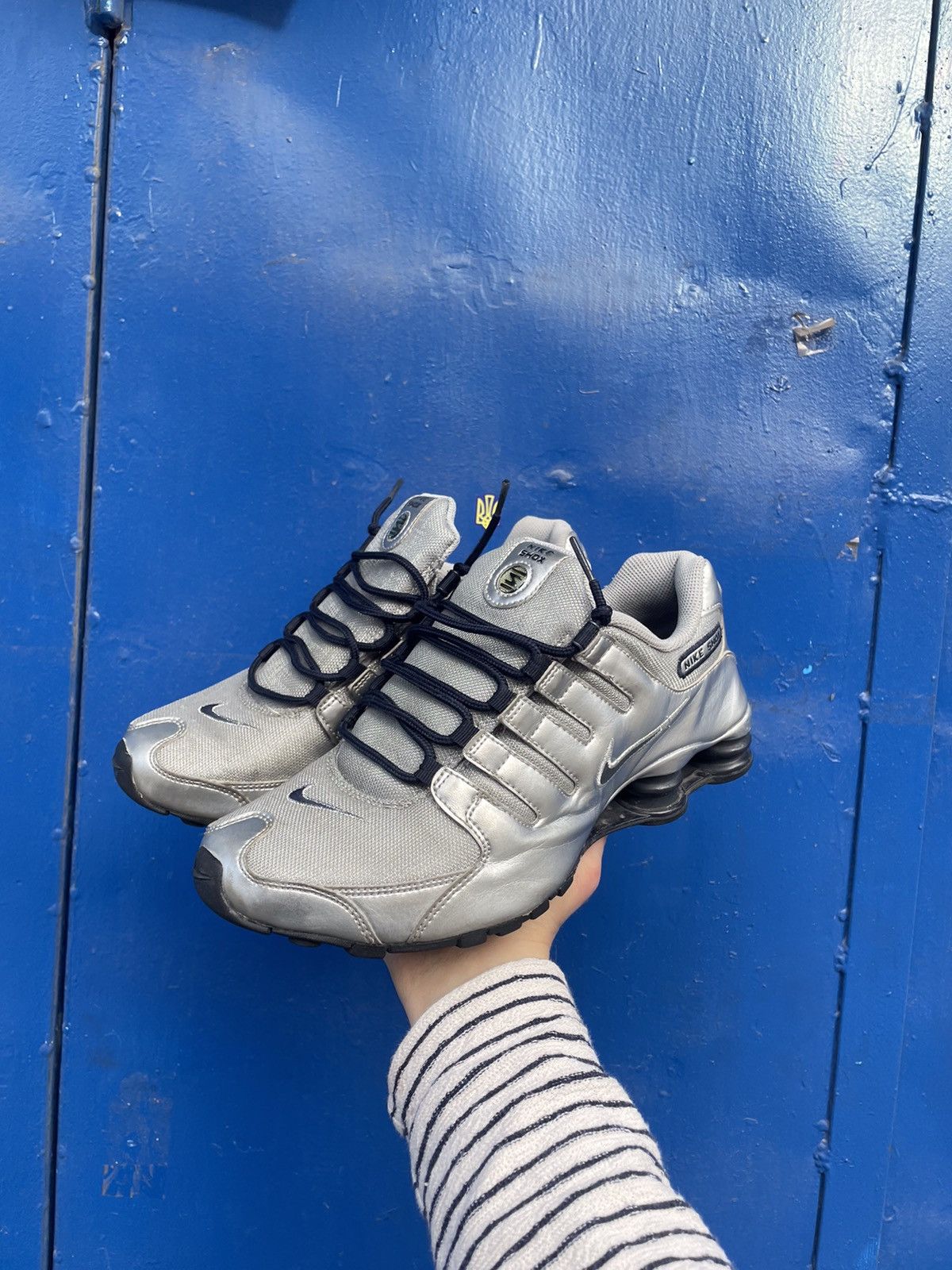 Nike Nike Shox Vintage Silver Reflective | Grailed