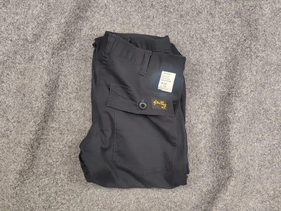 Stan Ray Vintage Stan Ray USA Fatigue Utility Black Pants Orslow | Grailed