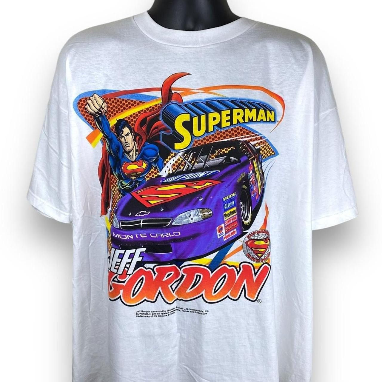 NASCAR × Racing × Vintage Vintage 90s Jeff Gordon Superman NASCAR ...