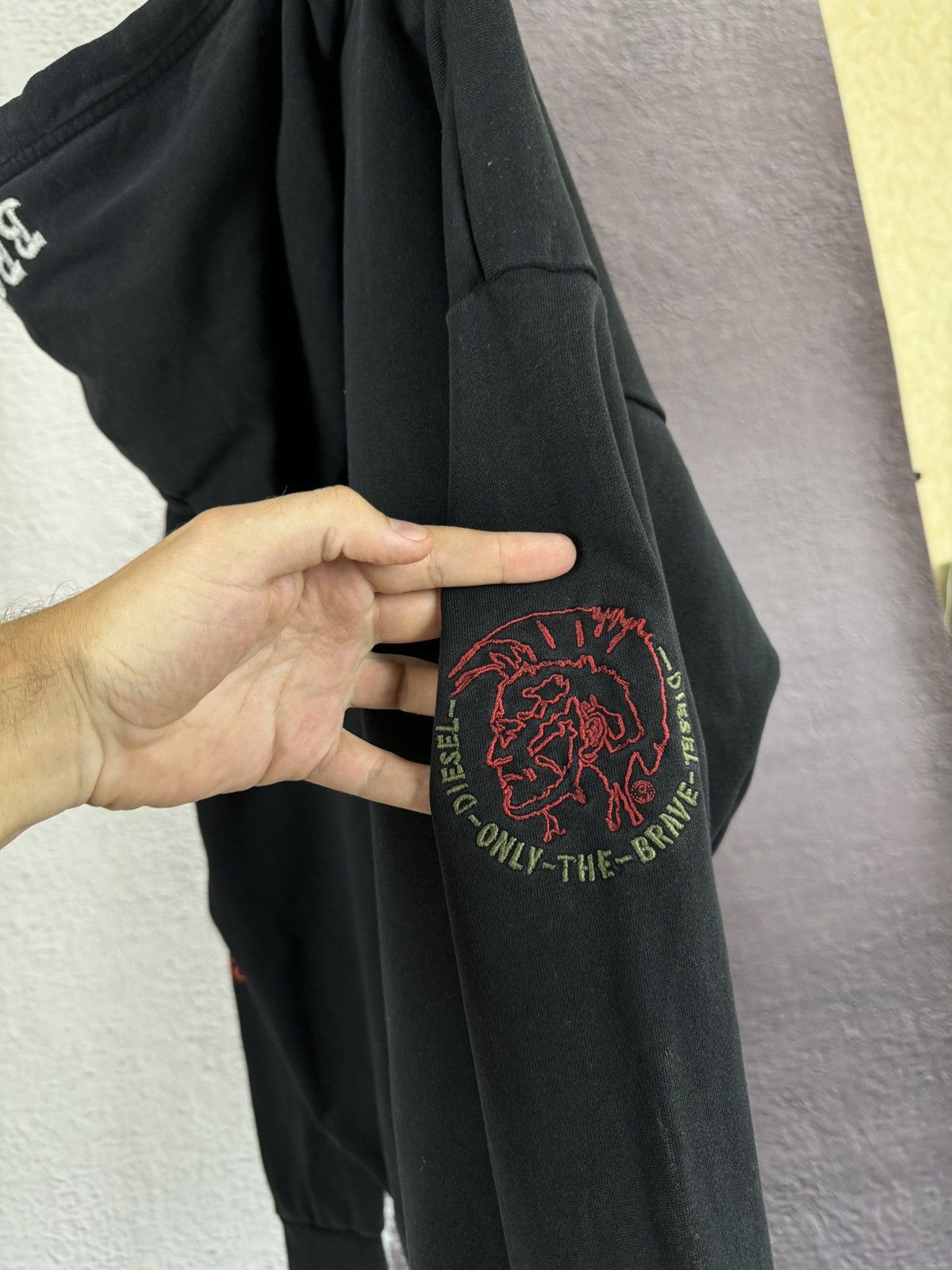 Diesel × Streetwear × Vintage Diesel S-Mirage USS Superior Embroidered ...