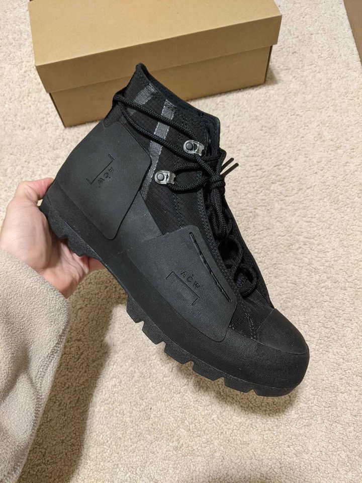 A-COLD-WALL* × Converse A-COLD-WALL* & Converse - Chuck Boot HI (Black ...