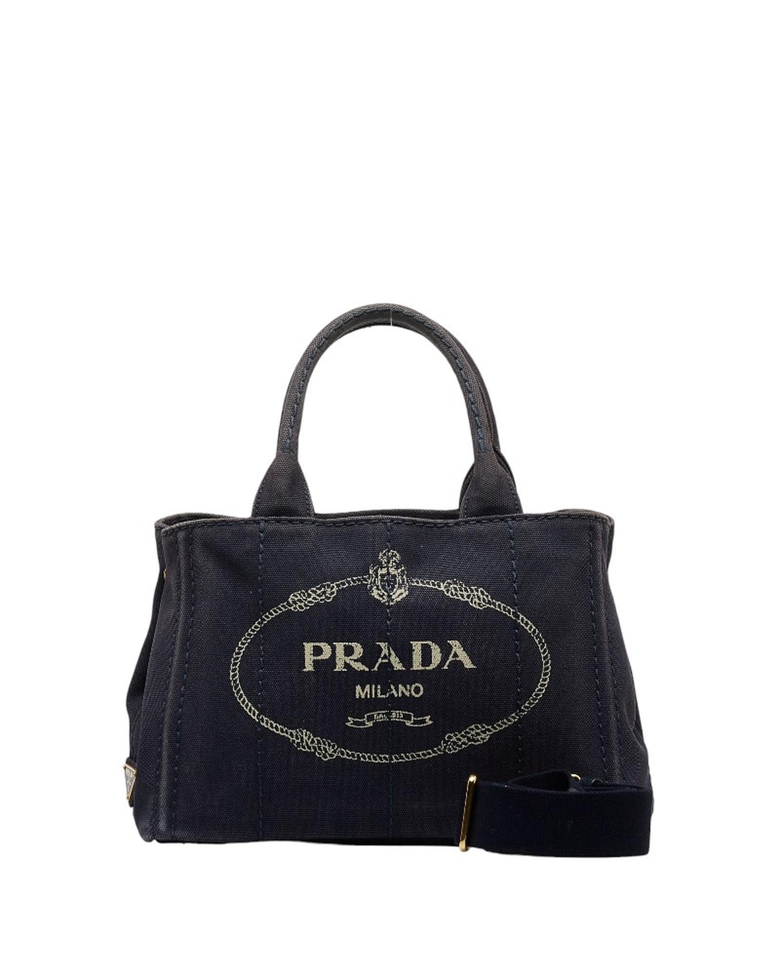 Prada Prada Logo Handbag in Black AB Condition | Grailed