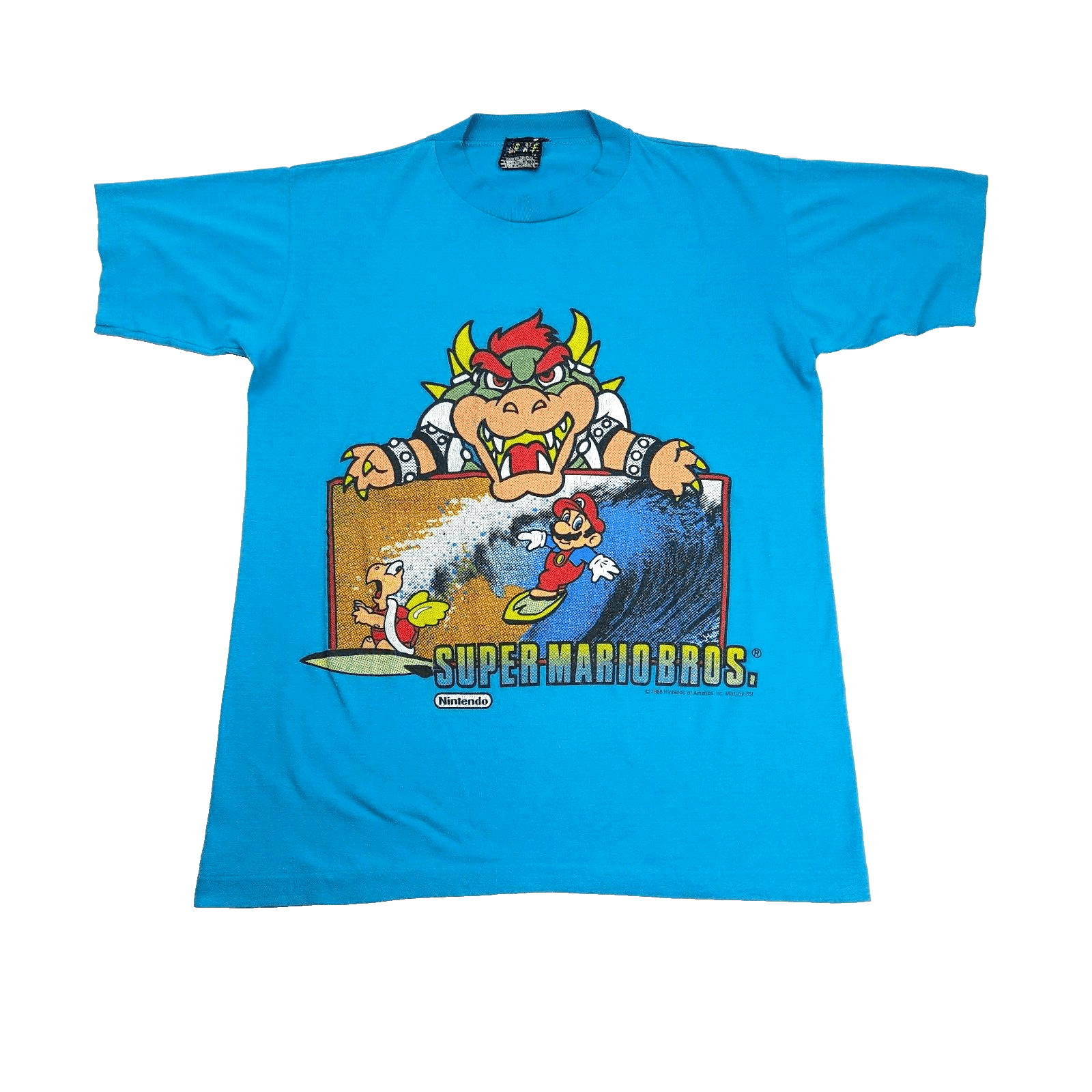 Nintendo Super Mario Brothers 80s 90s SSI 1988 Rare Nintendo Bowser ...