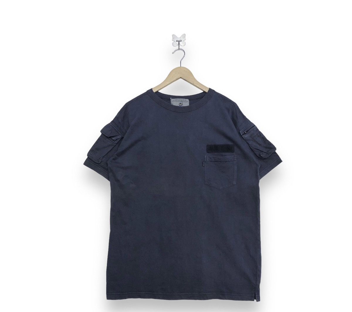Avirex × Vintage Vintage Avirex Pocketable Military Design Tshirt | Grailed