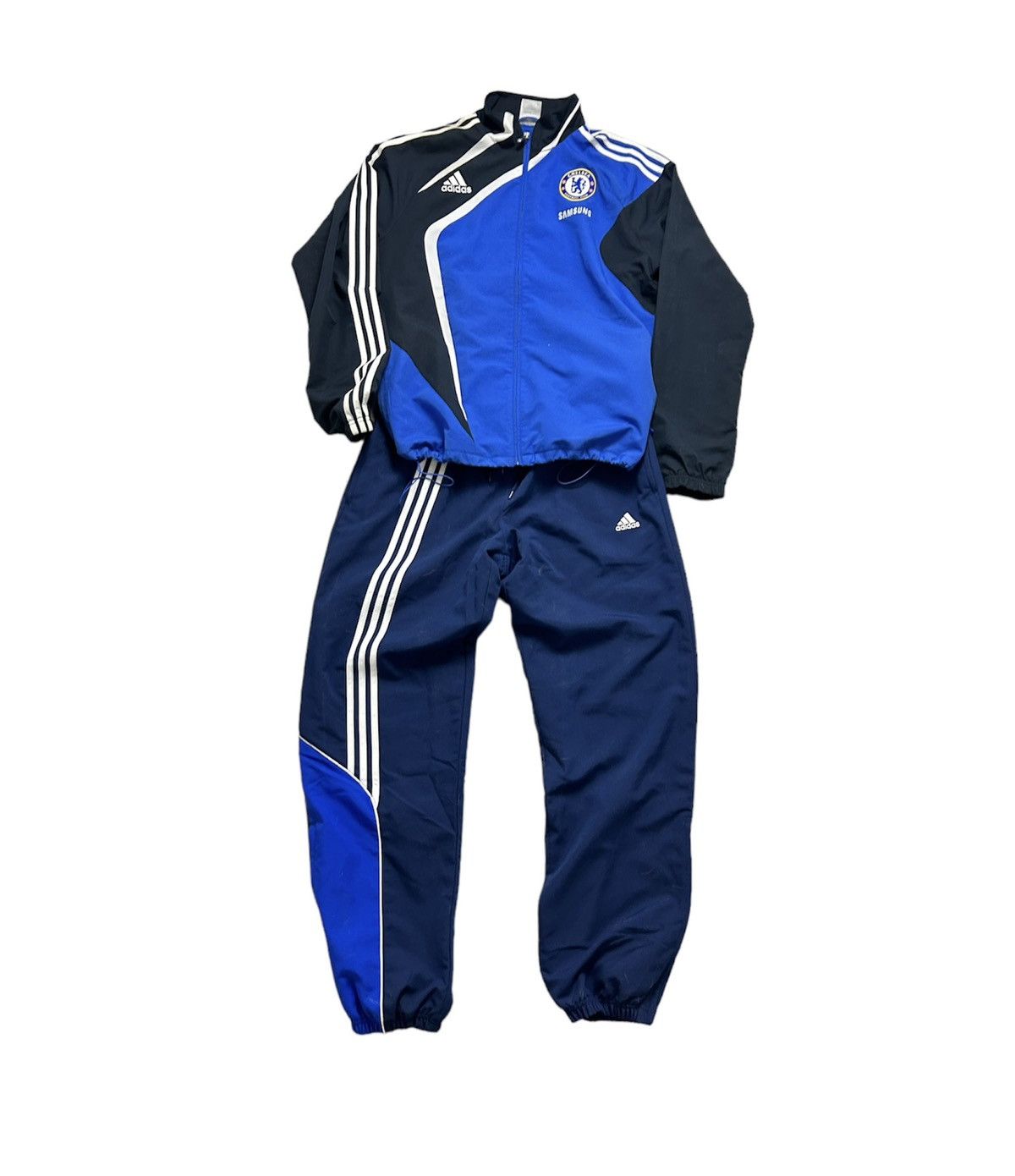 Adidas × Chelsea × Vintage 00s y2k Adidas Chelsea parachute sport ...