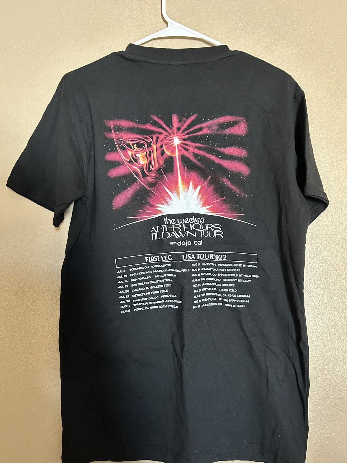 Band Tees × Streetwear × The Weeknd The Weeknd tour Tee | Grailed