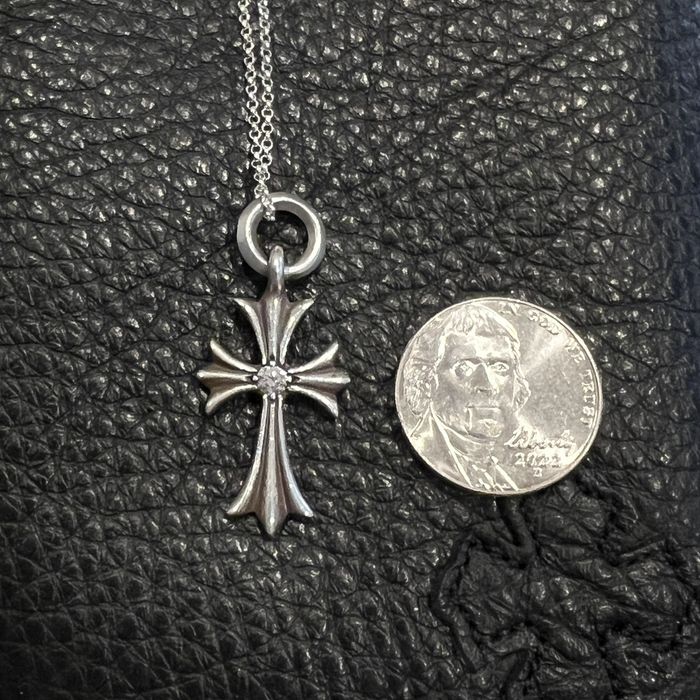 Chrome Hearts Chrome Hearts Diamond Cross Pendant | Grailed