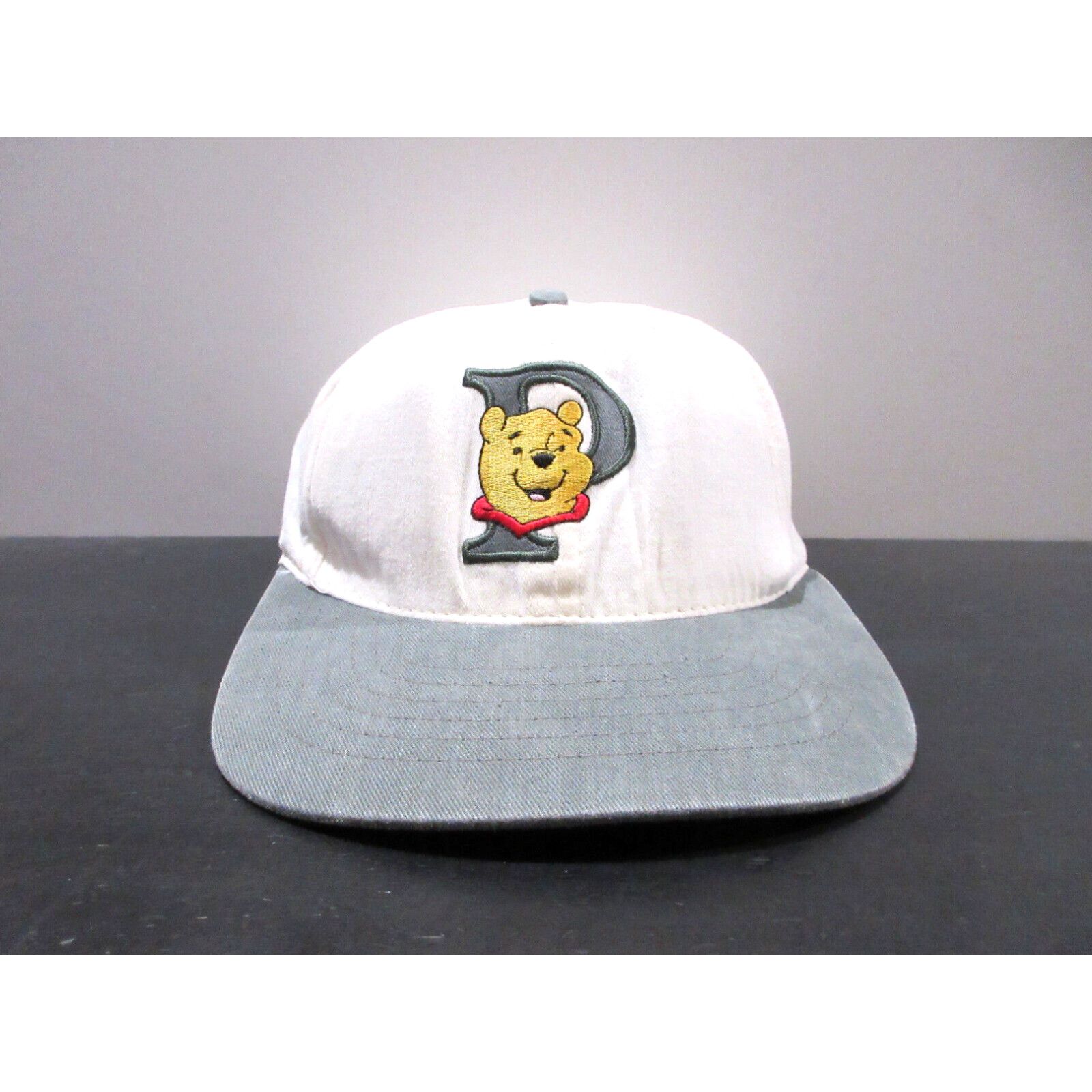 Disney VINTAGE Disney Hat Cap Strap Back White Green Winnie The Pooh ...