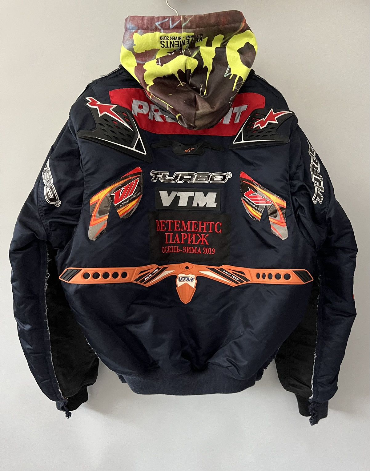 Vetements Vetements Racing Bomber Jacket | Grailed