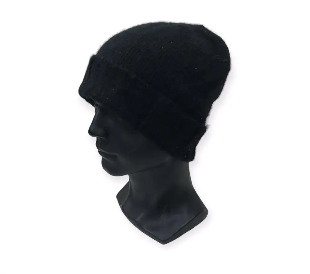 Hat × Inverni × Italian Designers Inverni Plain Fleece Beanie Hat | Grailed