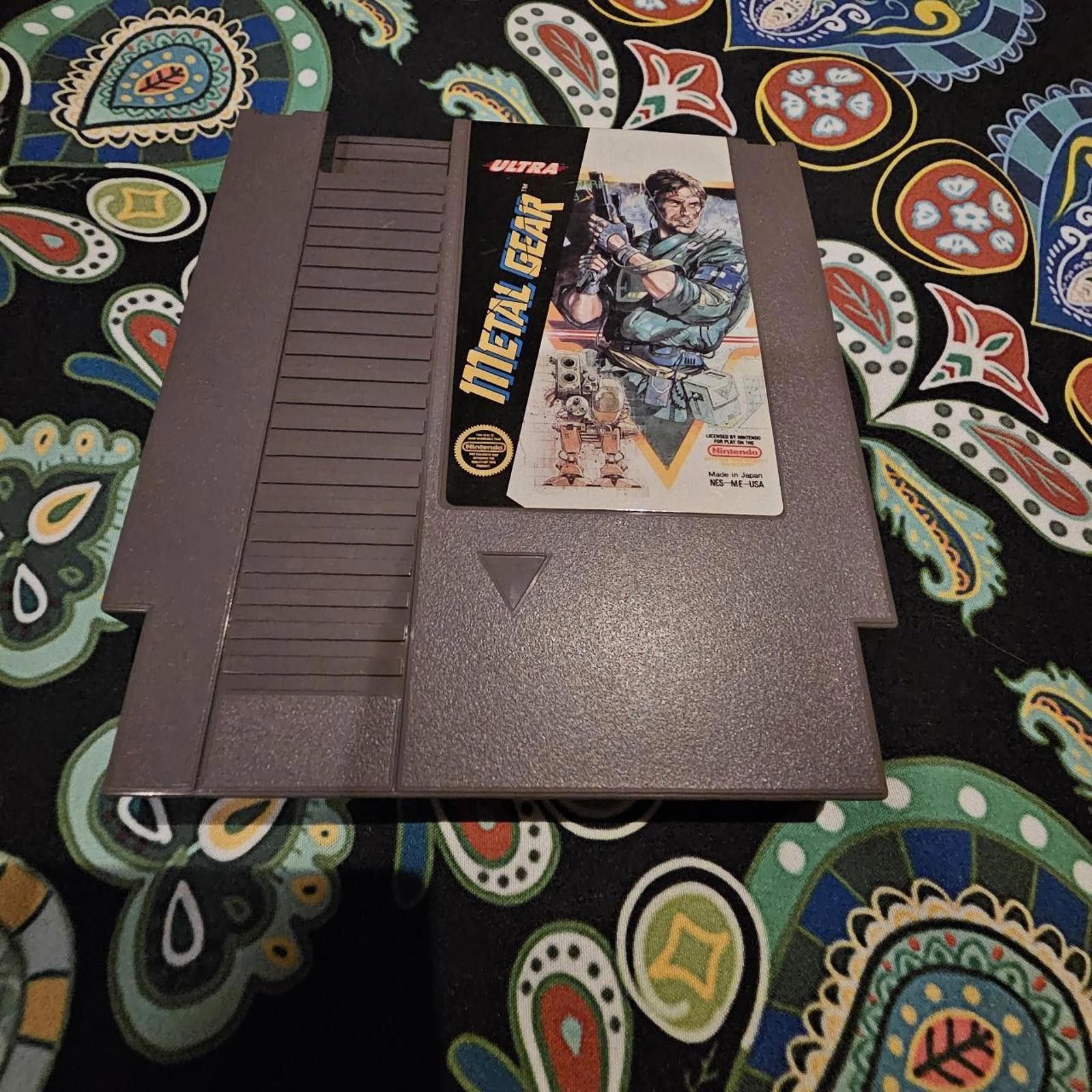 Nintendo Nintendo NES Metal Gear 1988 Game | Grailed