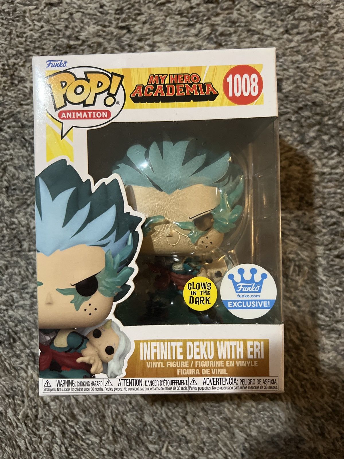 Hype × Hypebeast × Movie Funko Pop! Animation Infinite Deku With Eri ...