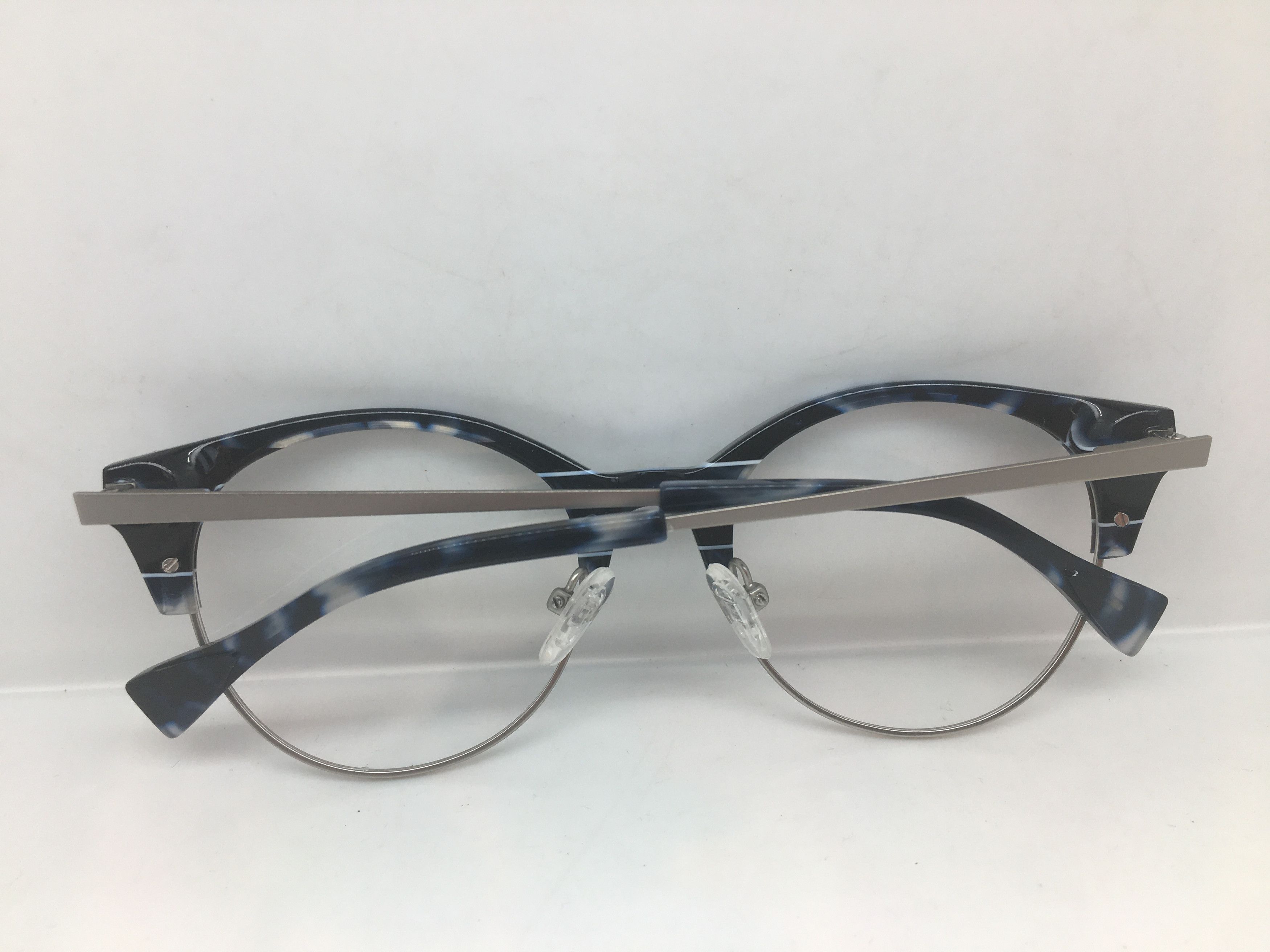 Other Mod Malcolm X Blue Silver Eyeglasses Frame | Grailed