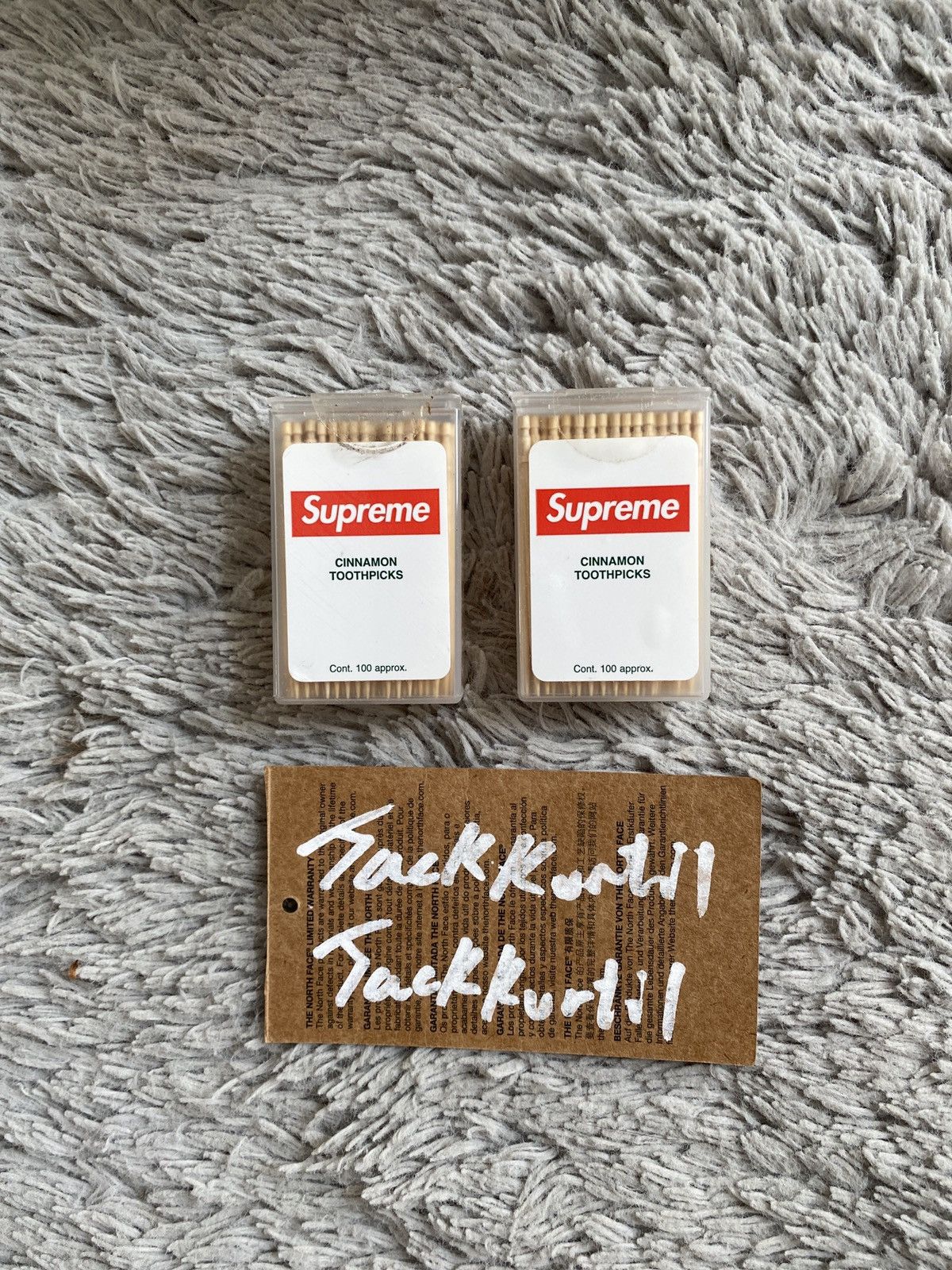 Supreme Supreme 100 count toothpicks 2 packs | Grailed