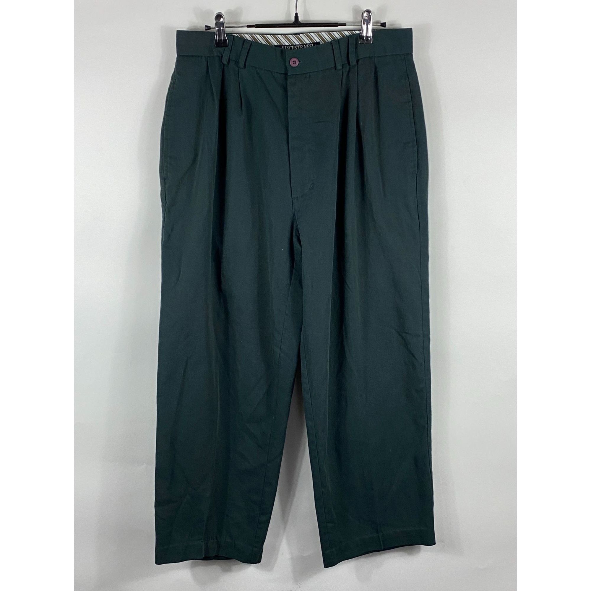 Other Vintage Vincente Nesi by Bugle Boys Pleated Relaxed Fit Trou ...