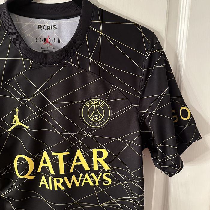 Jordan Brand PSG 23/24 Stadium 4th Men Jordan Soccer Jersey SMALL ...
