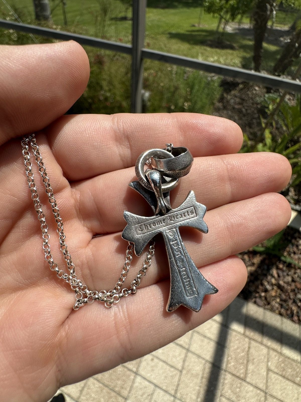 Chrome Hearts Chrome Hearts Cross Pendant w/ Bale | Grailed