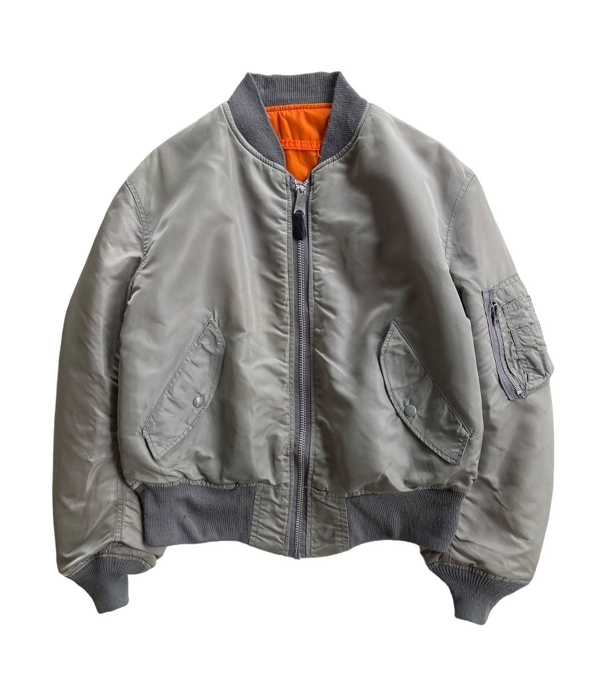 Alpha Industries Vintage MA-1 Alpha Industries Tanker Jacket | Grailed