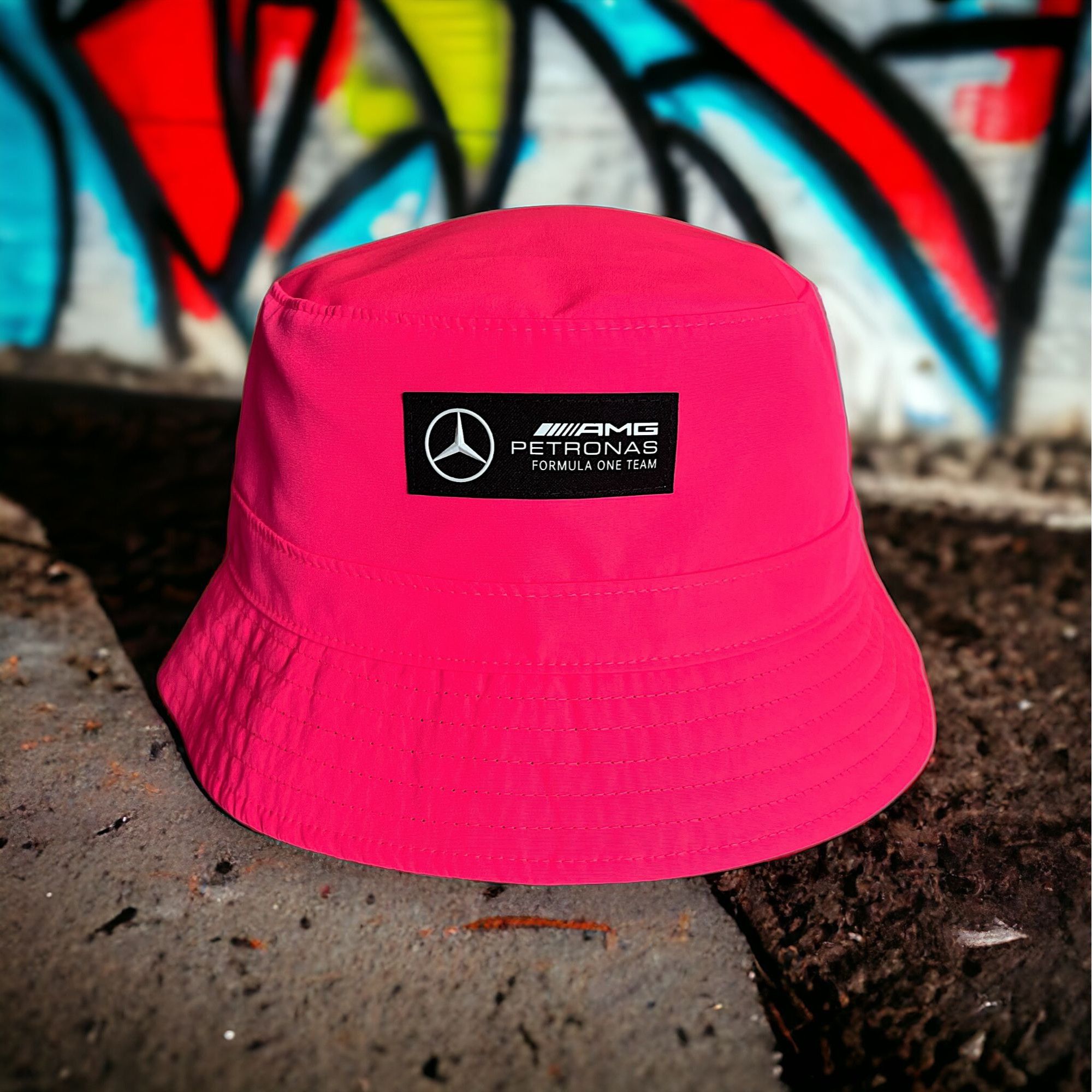 Mercedes Benz Lewis Hamilton Mercedes AMG Petronas Formula 1 Bucket Hat ...